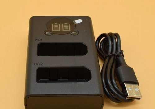 Двойное зарядное устройство EN-El14 Micro и USB