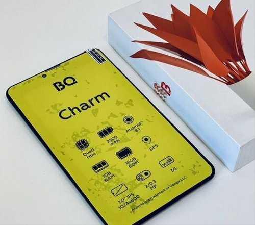 Планшет BQ Charm Android 8.1