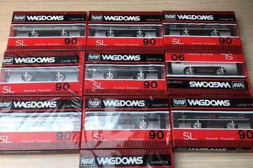 Аудиокассеты новые запечатанные Wagdoms SL90