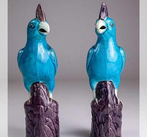 Парные статуэтки Chinese Parrots