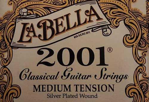 Струны для классической гитары La Bella 2001м