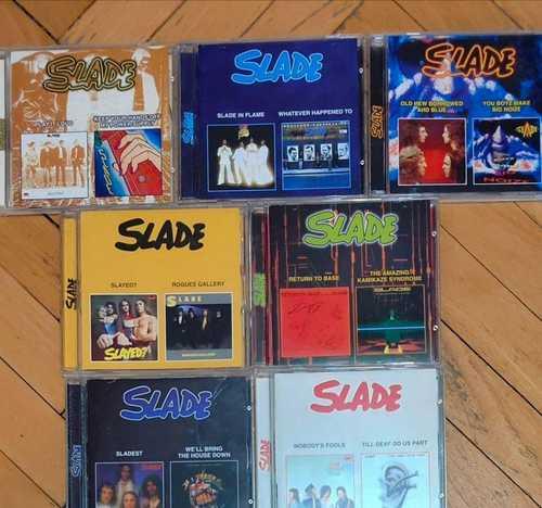 Группа Slade. 7CD 14 альбомов) Лицензия CD Максиму