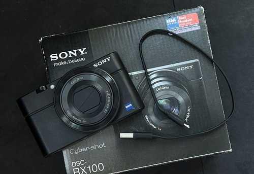 Компактный фотоаппарат sony DSC-RX100