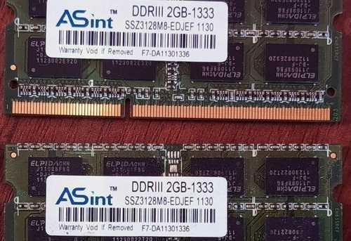 Sodimm ddr3 2gb