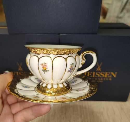 Чашка с блюдцем Meissen