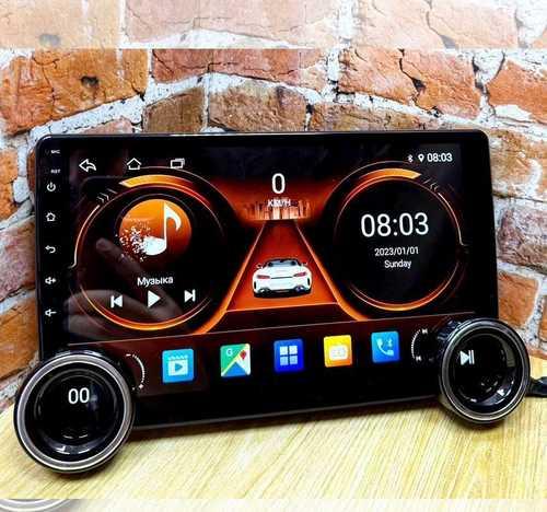 Магнитола android с крутилками