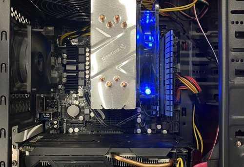 Компьютер на Gigabyte 1050TI + AMD fx8300