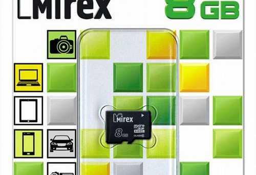 Micro SF Mirex 8 Gb Class 10 (без адаптера )