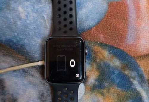 Часы apple watch 3 42mm nike