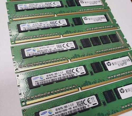 Оперативная память DDR3L 4Gb ECC Samsung / Hynix