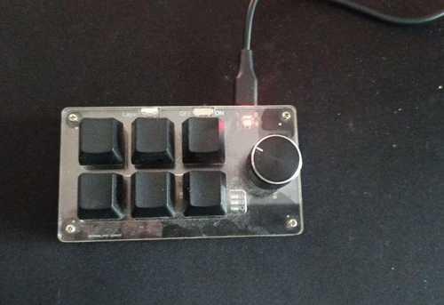 Мини клавиатура, 6 клавиш + реле, Bluetooth