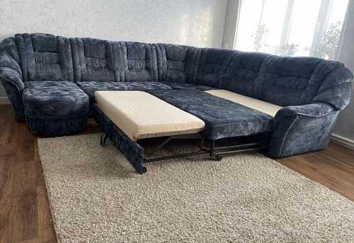 Угловой модульный диван бу