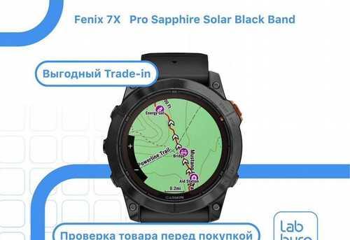 Fenix 7X Pro Sapphire Solar Black Band