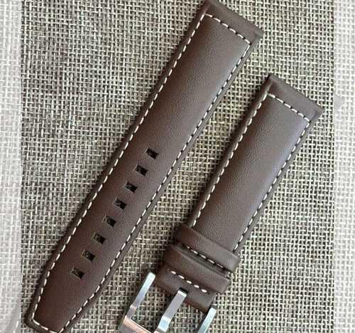 Ремешок Longines 21-20 мм кожа тёмно-коричневая