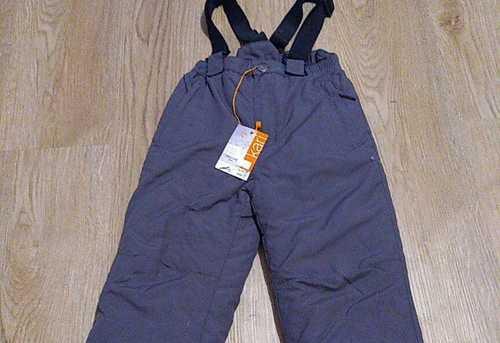 Новые. Зимние брюки полукомбинезон р.92-98