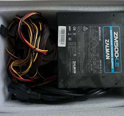 Блок питания zalman zm500-le