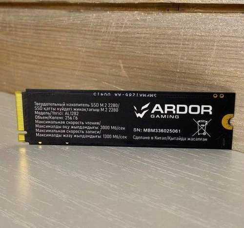 Ssd m2 ardor gaming 256gb