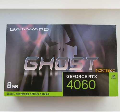 Gainward RTX 4060 Ghost OC 8gb (Гарантия)