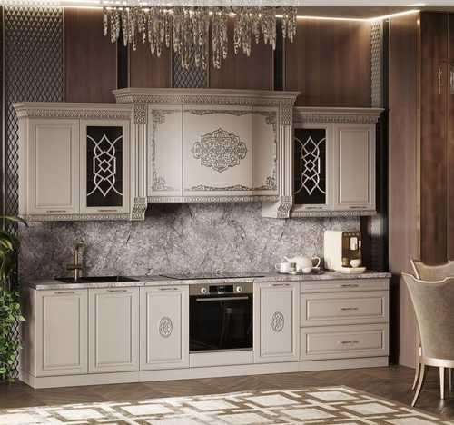 Кухонный гарнитур Заман Арабика, фасады эмаль