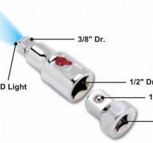 Переходник 1/2"х3/8" с переключателем, AmPro