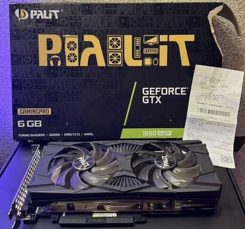 Видеокарта Palit GeForce GTX 1660 Super 6GB GP