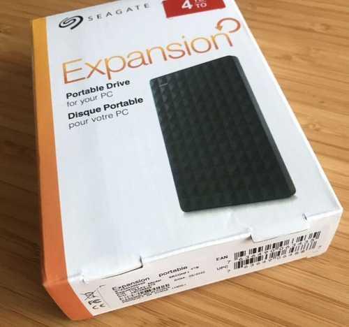 Seagate Переносной жёсткий диск, 4тв