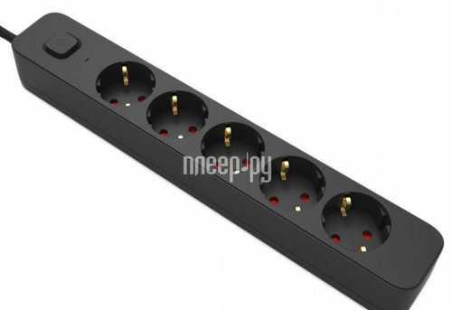 Сетевой фильтр Гарнизон 5 Sockets 3m Black EPS