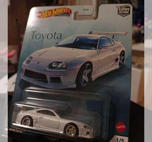 Hot wheels premium toyota supra