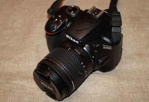 Nikon D3400 kit 2900 кадров + сумка Доставка