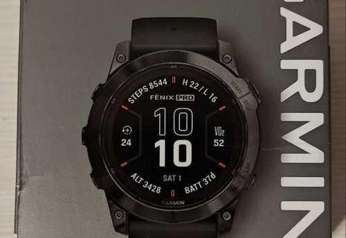 Часы Garmin Fenix 7X Pro Sapphire Solar