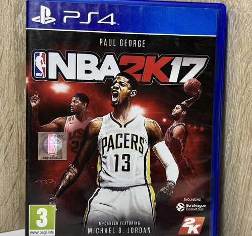 NBA 2k17 для ps4/ps5