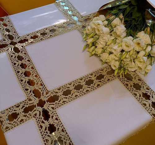 Скатерть ручной работы