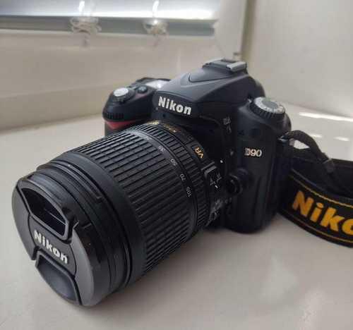 Зеркальный фотоаппарат nikon d90