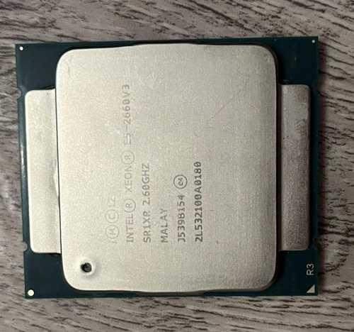 Процессор intel xeon e5 2660 v3