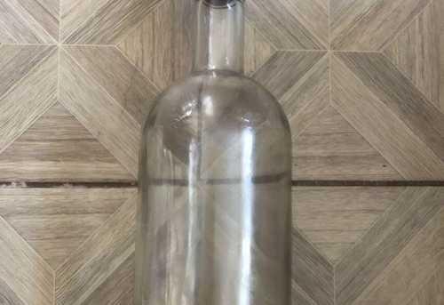 Бутылка литровая с пробкой