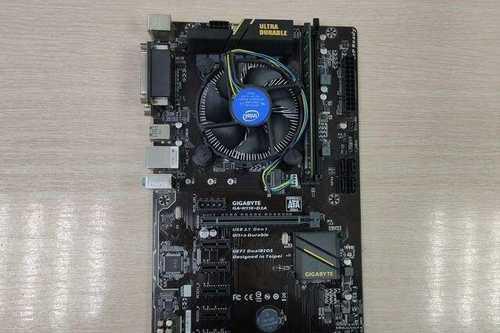 Комплект MB s1151 + G3930 + 4Gb + Cooler