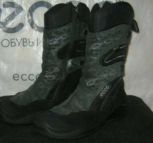 Ecco gore-tex сапоги 32 размер зима