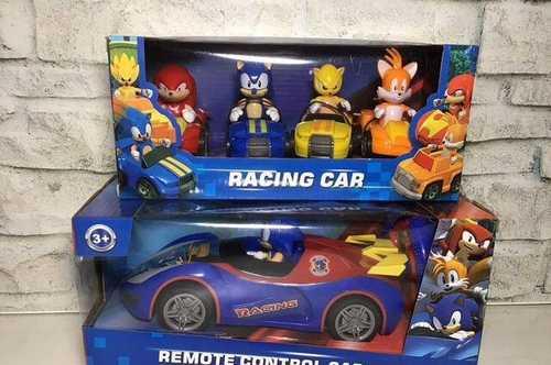 Игрушки Соник Sonic на машинках