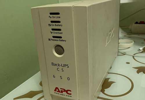 Ибп APC CS 650
