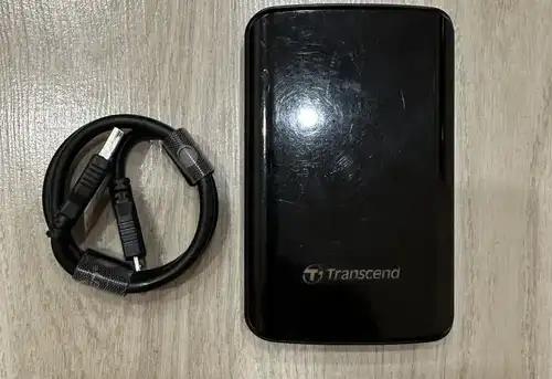 Внешний жесткий диск HDD Transcend - 750Gb