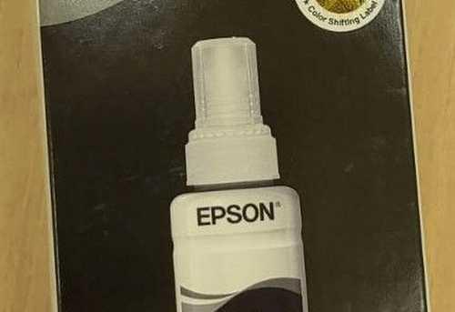 Оригинальные чернила Epson 673 (чёрный)