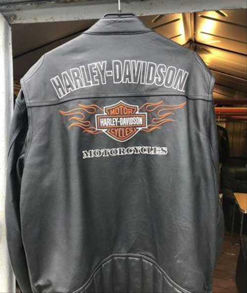 Куртка кожаная Harley Davidson XL