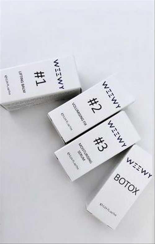 Составы Weewy для ламинирования ресниц