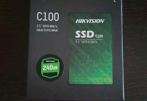 SSD диск Hikvision С100 240гб