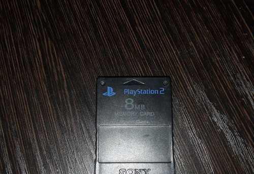 Карта памяти 8MB для PS2