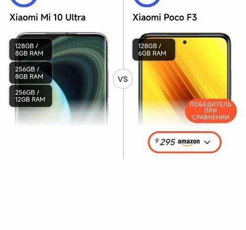 Xiaomi POCO F3, 6/128 ГБ