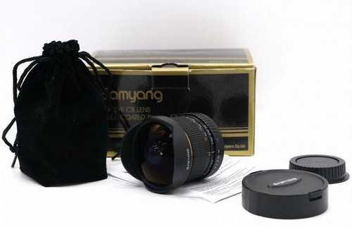 Samyang 8mm f/3.5 AS IF MC Fish-eye CS Canon EF-S