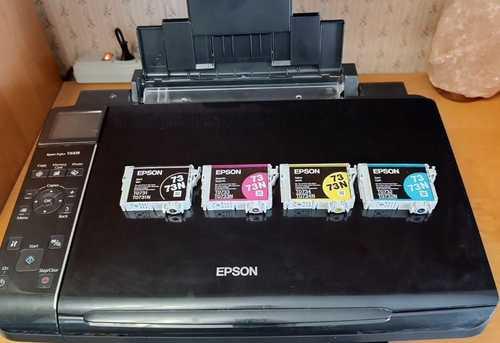 Цветной принтер epson