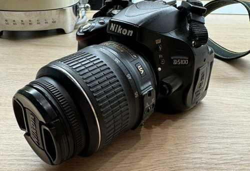 Зеркальный фотоаппарат nikon d5100 с сумкой