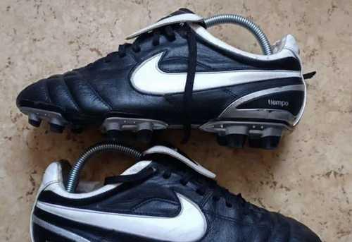 Бутсы nike tiempo zoom